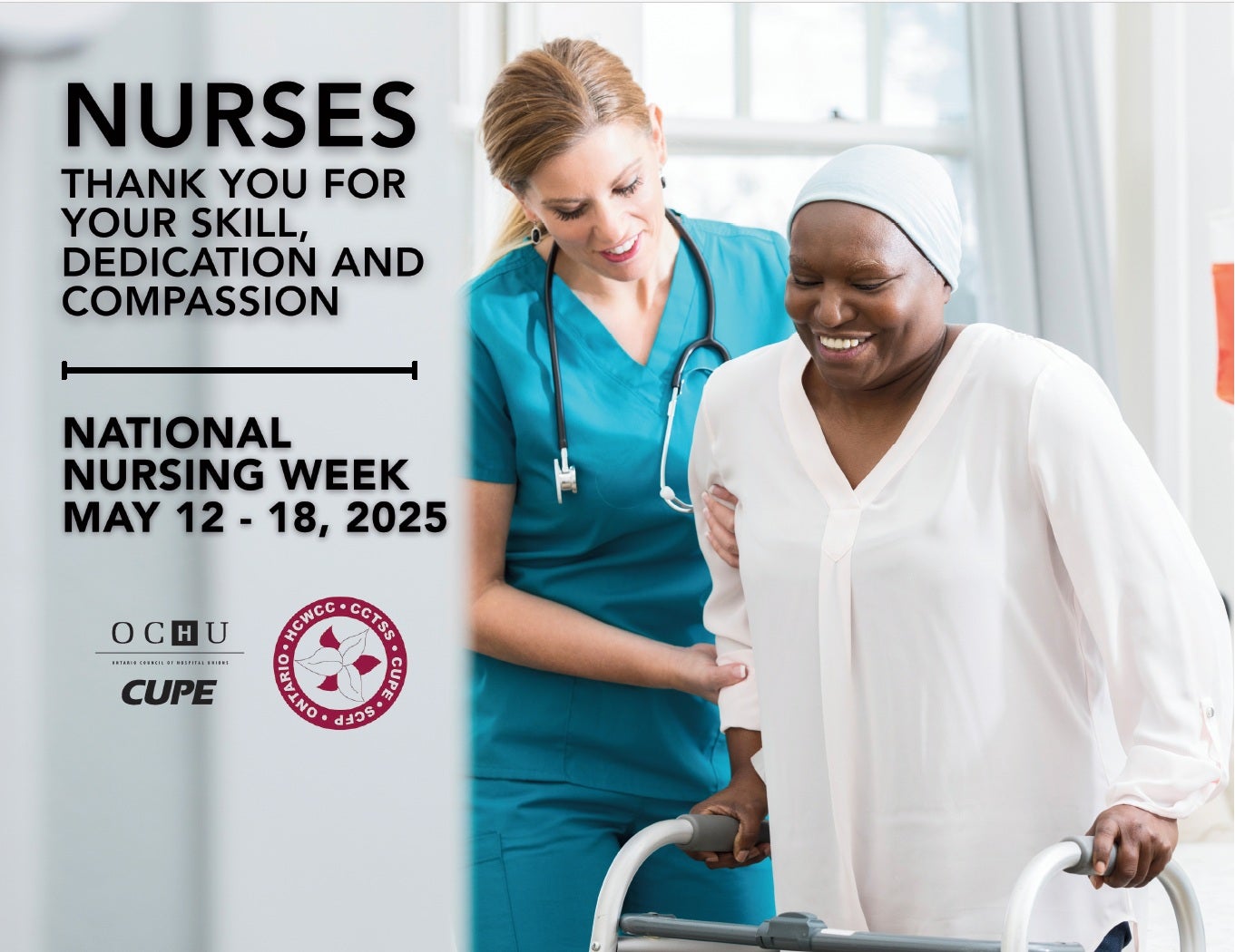 May 12 to 18 is National Nursing Week - CUPE